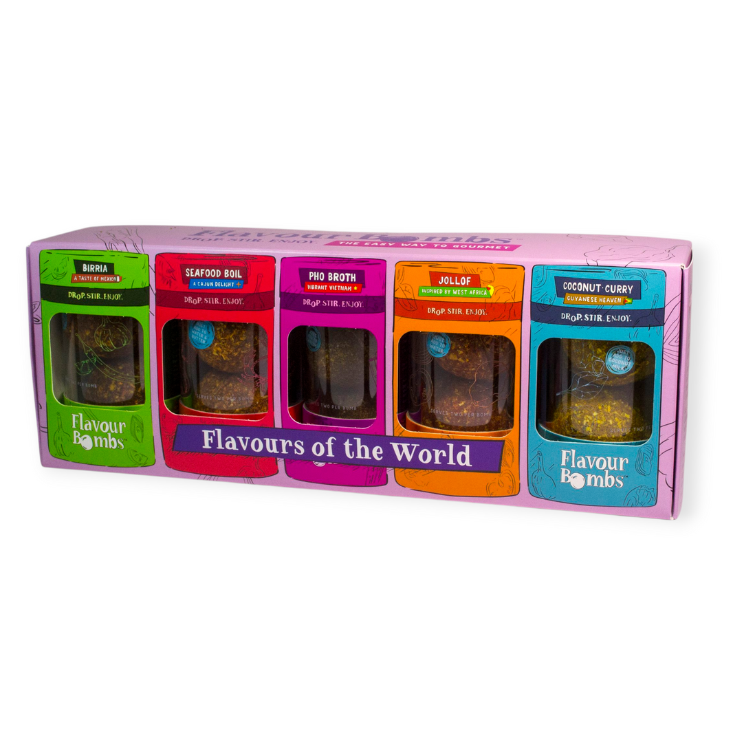Flavour Bombs - Drop. Stir. Enjoy.